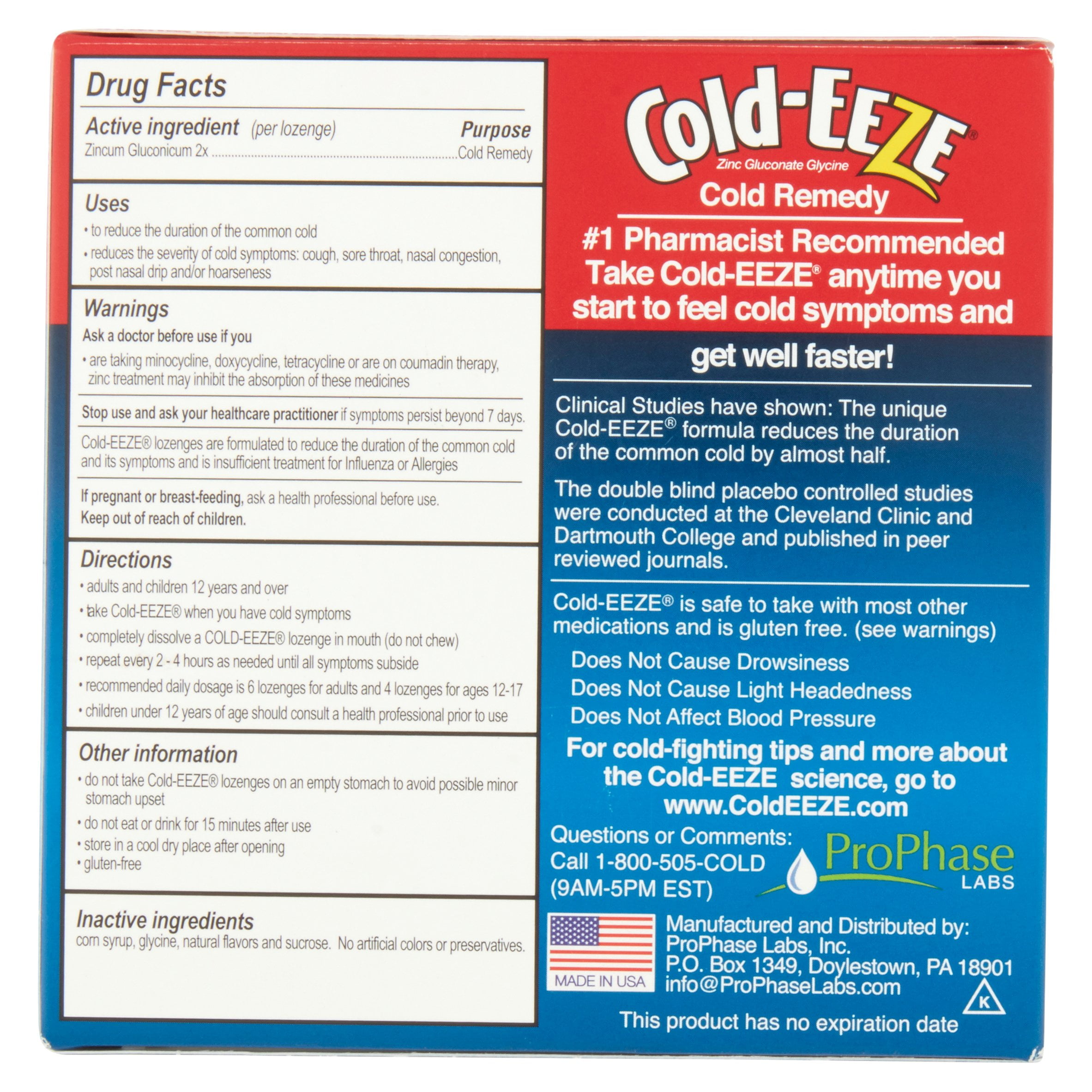 Cold Eeze Lozenges