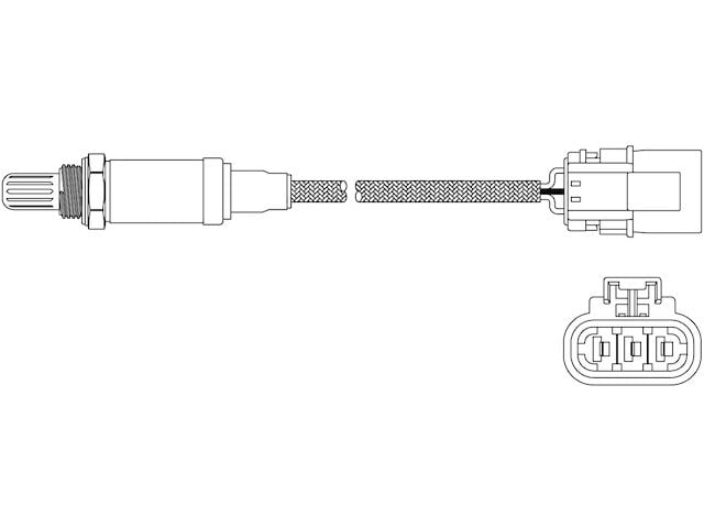 Upstream Oxygen Sensor - Compatible with 1996 - 1998 Nissan 240SX 2.4L ...
