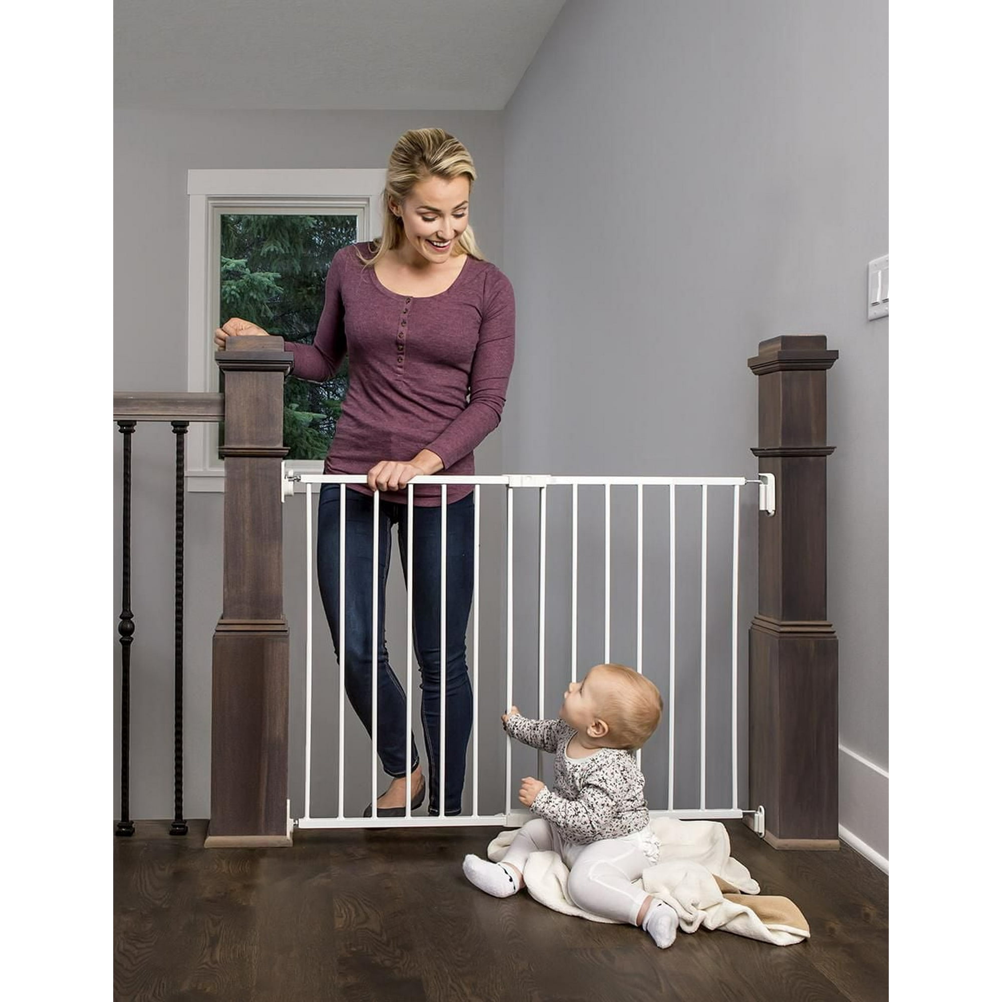 Click here for Regalo Top Of Stairs Metal Safety Gate Extra Wide prices