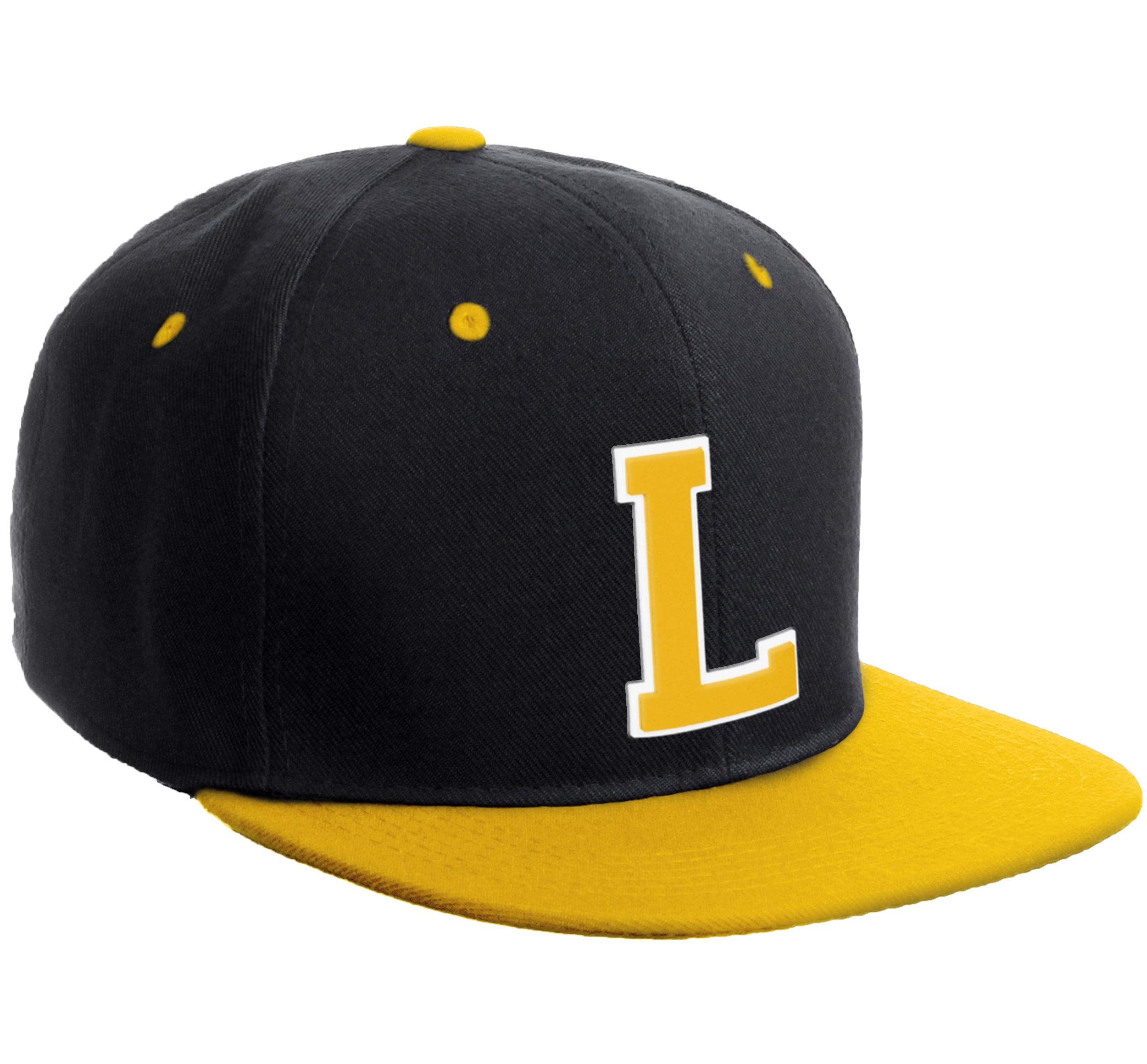 Daxton Classic Snapback Hat Custom A to Z Initial Varsity Letters ...