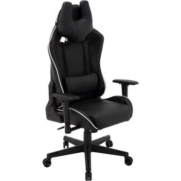 Staples Vortex Emerge Gaming Chair, Black and Grey, Adjustable Arms ...