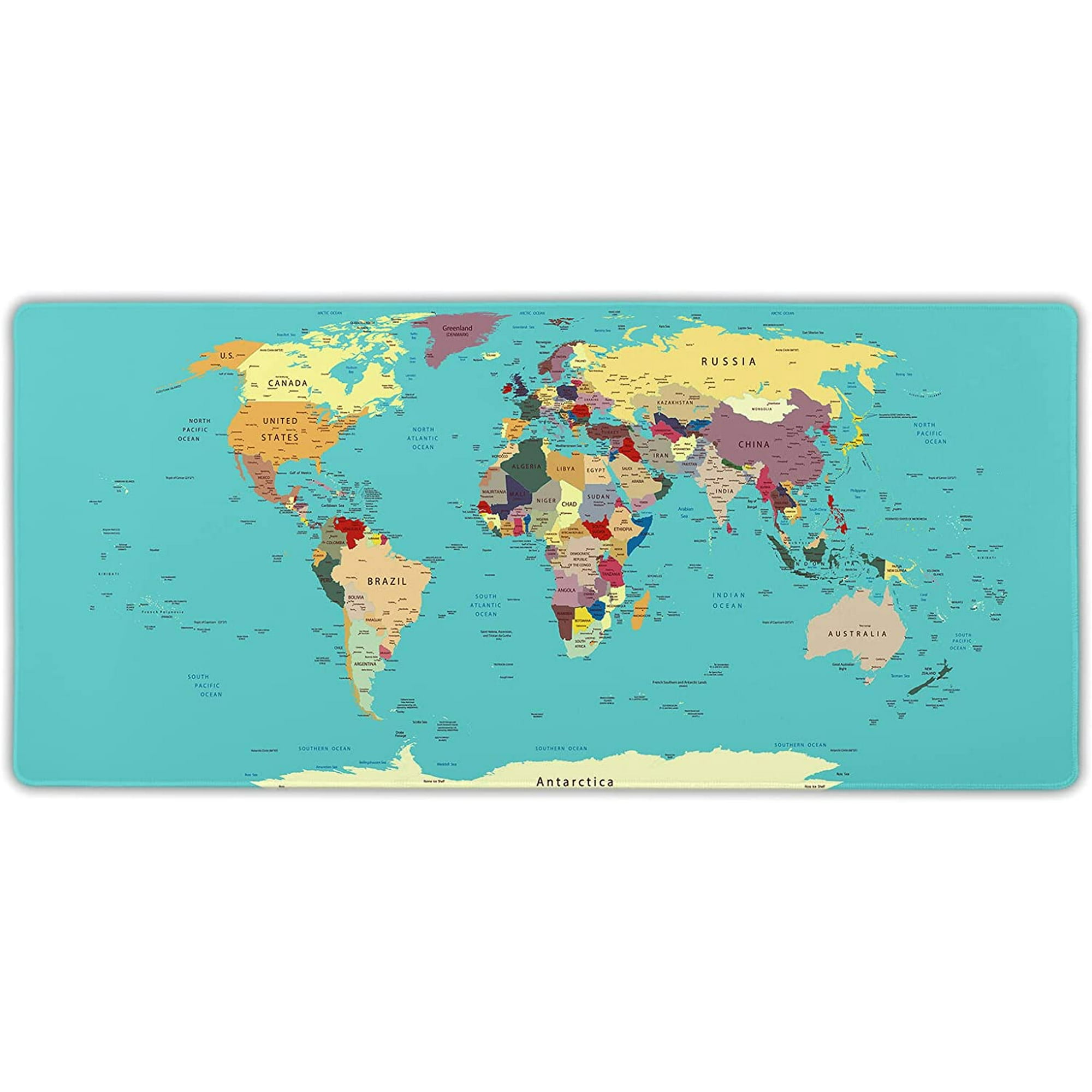 Click here for Uvvpiyye Extra Large World Map Mouse Pad Xxxl Mous... prices