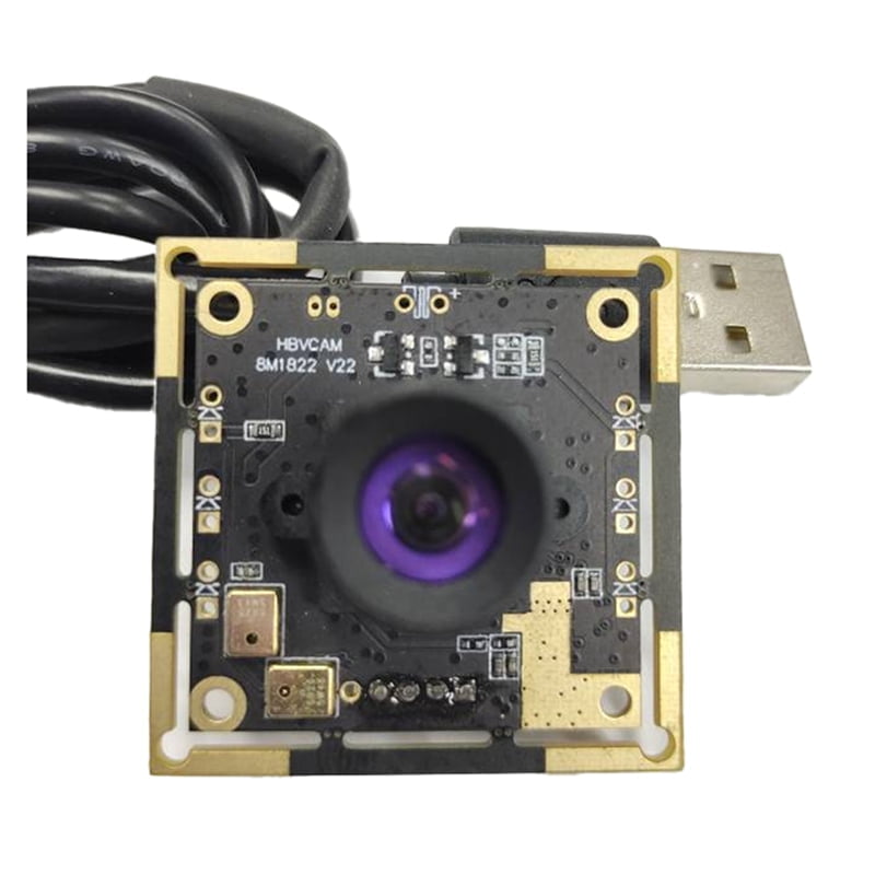 Webcam IMX179 30fps 2M Cable 3mm Lens No Distortion,USB Camera Module ...