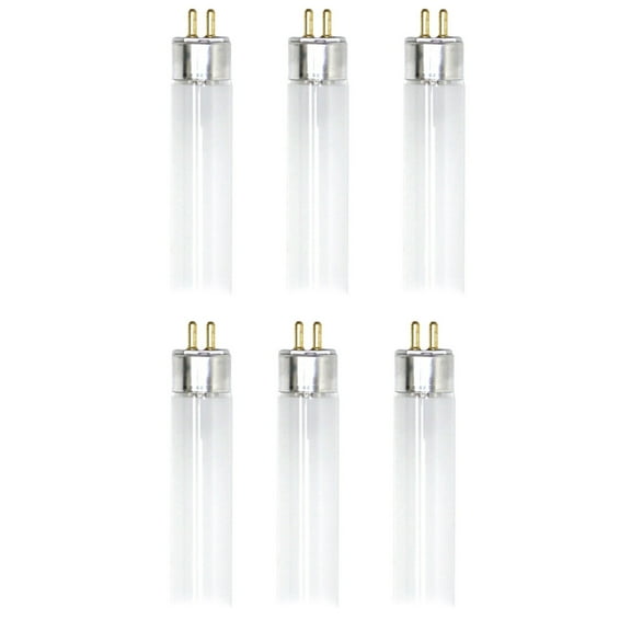 Luxrite F54T5/841/HO 54W 46 Inch T5 Fluorescent Tube Light Bulb, 4100K ...