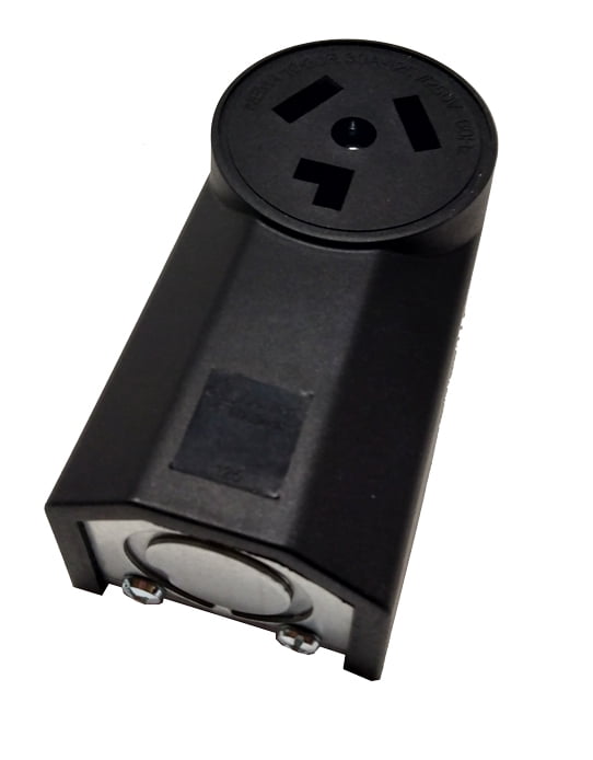 30-Amp Standard Single Outlet 30A 3 Wire Dryer Receptacle NEMA Config ...