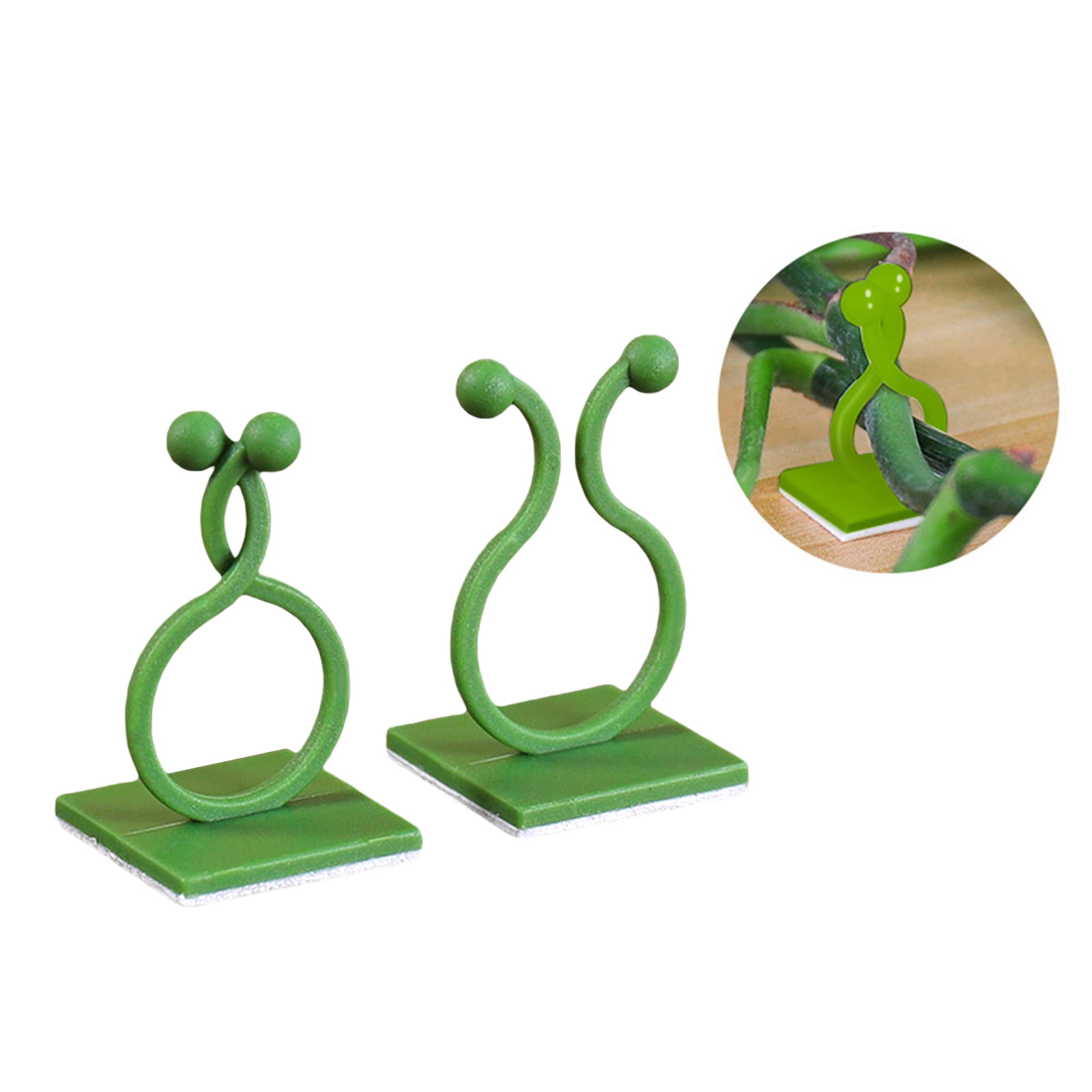 CreativeArrowy Invisible Wall Rattan Fixing Clip Planting Support Frame ...