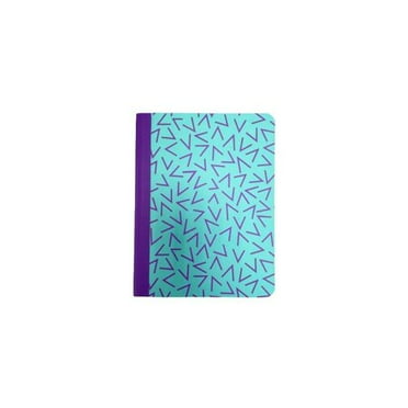 Yoobi Composition Book, College Ruled - Aqua Eyes Closed - Walmart.com