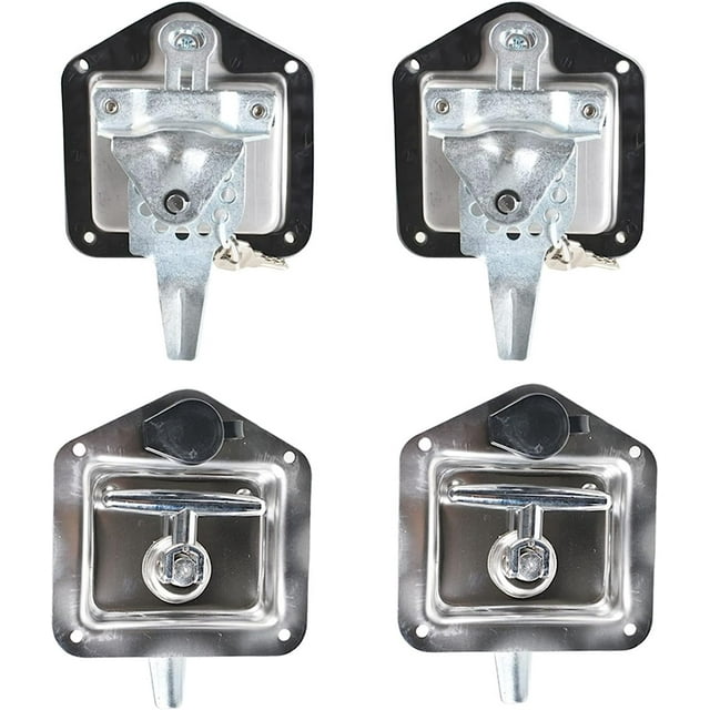 labwork Trailer Door Latch T-Handle Lock Stainless Steel Keys ...
