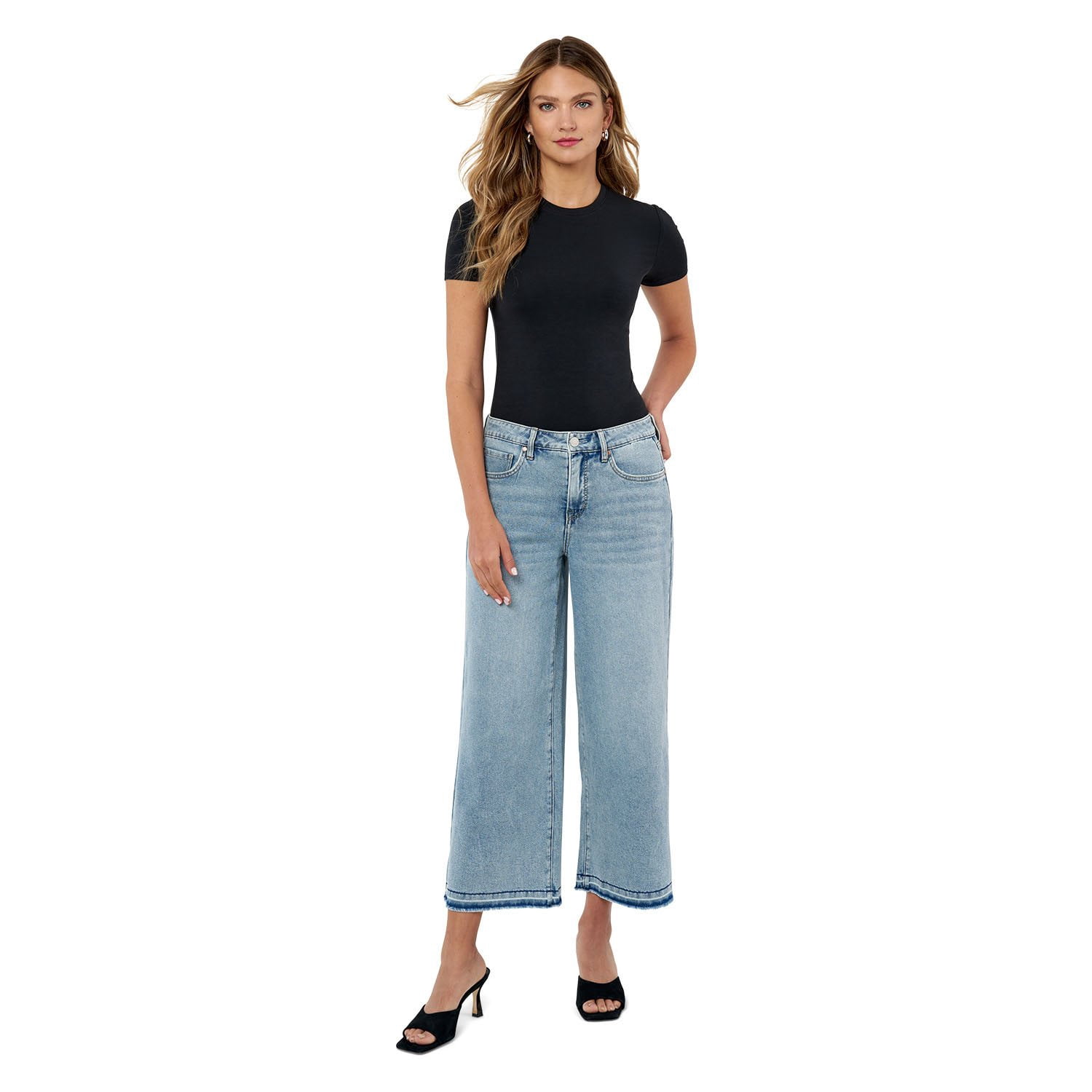 Edited by Remi Bader Women's Wide Leg Crop Jean - Samsclub.com