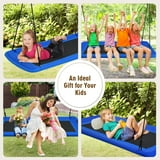 Infans Large Outdoor 60" Platform Tree Swing for Kids & Adults w/ 2 ...