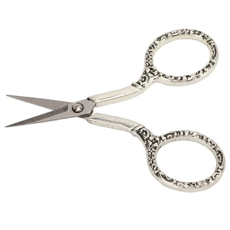 Sewing Scissors, Silver Bauhinia Incisive Edge Stainless Steel Small ...