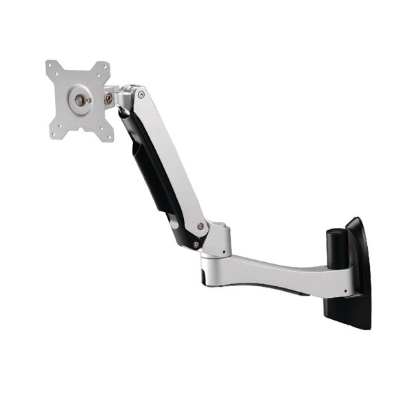 Amer Networks Long Articulating Monitor Wall Mount, Silver - Walmart.com