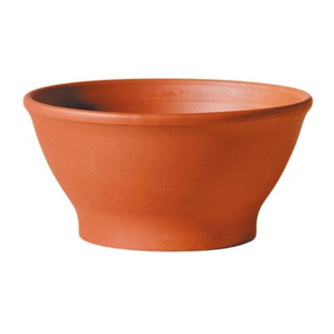 Deroma 242244 9.1 x 4.5 in. Terra Cotta Bowl Planter - Pack of 6 ...