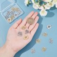 20Pcs 10 Style 201 Stainless Steel Links Connectors Tree of Life Golden ...