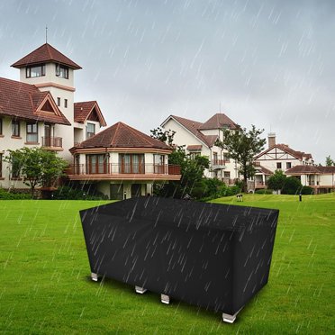 Amazonia Rectangular and Waterproof Patio Cover for Dining Set ...