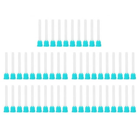 50PCS Disposable Dental Intraoral Mixing Tips Silicone Rubber Mix ...