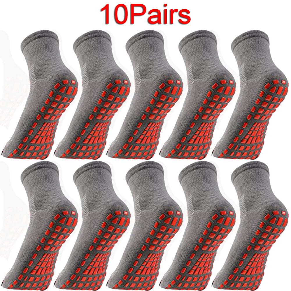 Click here for Yoptop 10pairs Non-Slip Yoga Hospital Grip Socks F... prices