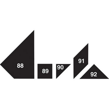 Marti Michell 8253M Perfect Patchwork Template Set C Bonus Complement Set - 7 per Pack - Walmart.com