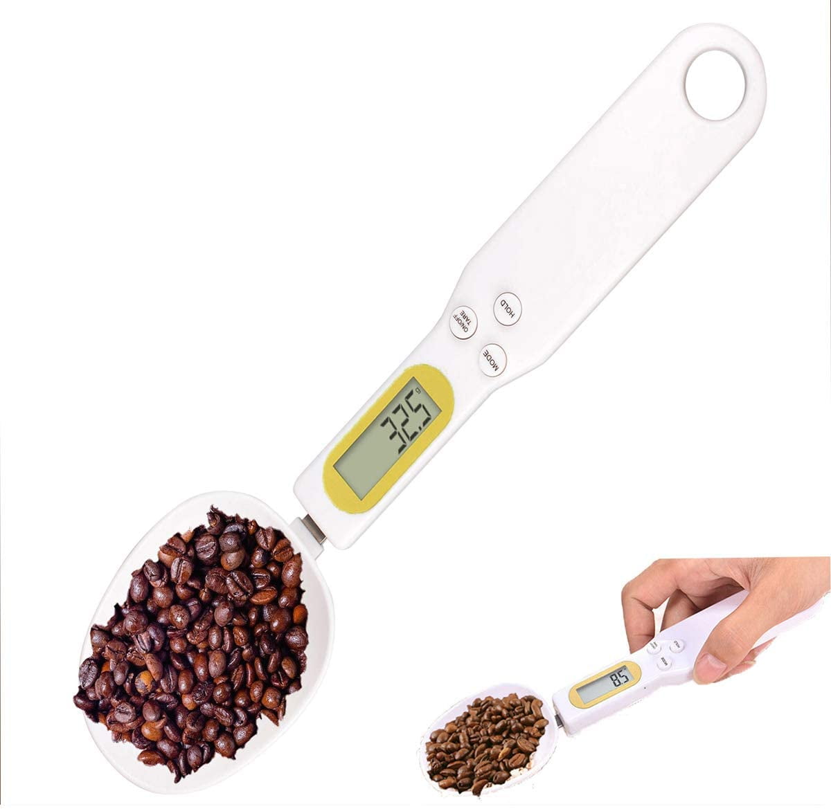 Digital Kitchen Scale,500g/0.1g Measuring Spoon,Food Scale Spoon ...