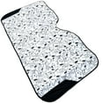 Peanuts Snoopy Expression Auto Sunshade with Little Tree Air Freshener ...