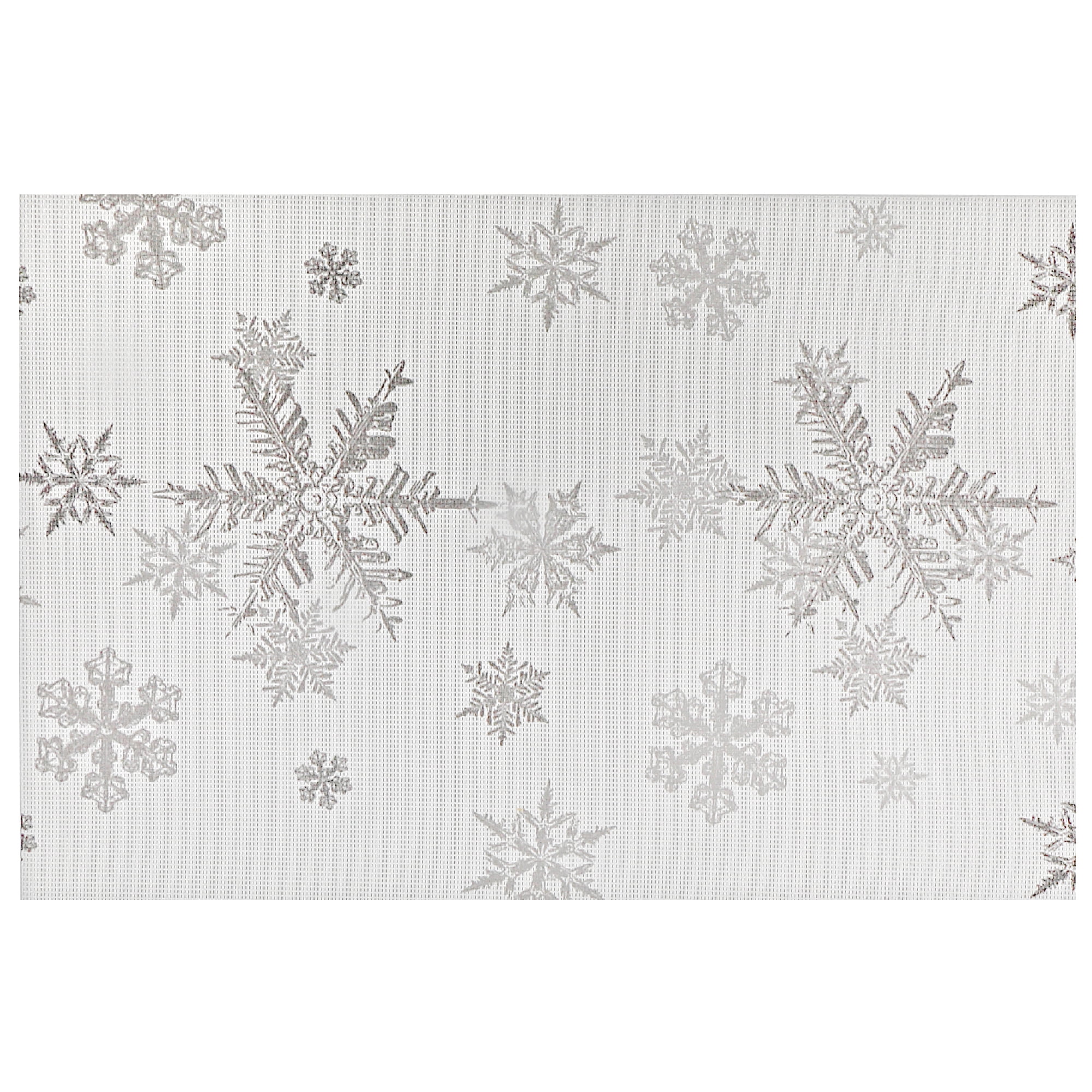 Click here for Ih Casadécor Vinyl Placemat (Silver Snowflakes) -... prices
