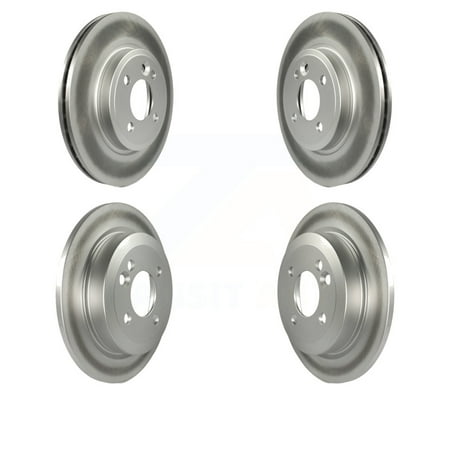 Front Rear Coated Disc Brake Rotors Kit For 2002-2005 Mini Cooper With ...