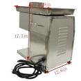 PreAsion Electric Meat Cutting Machine 3mm Blade Stainless Steel QX ...