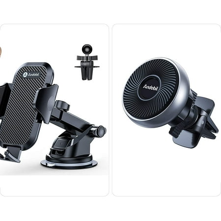 Andobil Car Phone Mount Easy Clamp, Ultimate Hands-Free Phone Holder ...