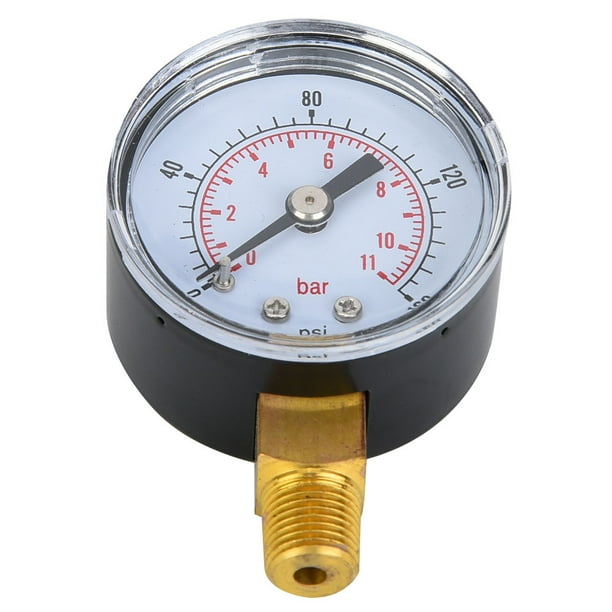 Mechanical Pressure Gauge Clear Numeral Readings Air Gauge, Air ...