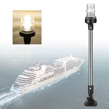 Pactrade Marine Boat LED All Round Anchor Fold Down Navigation Light SS ...