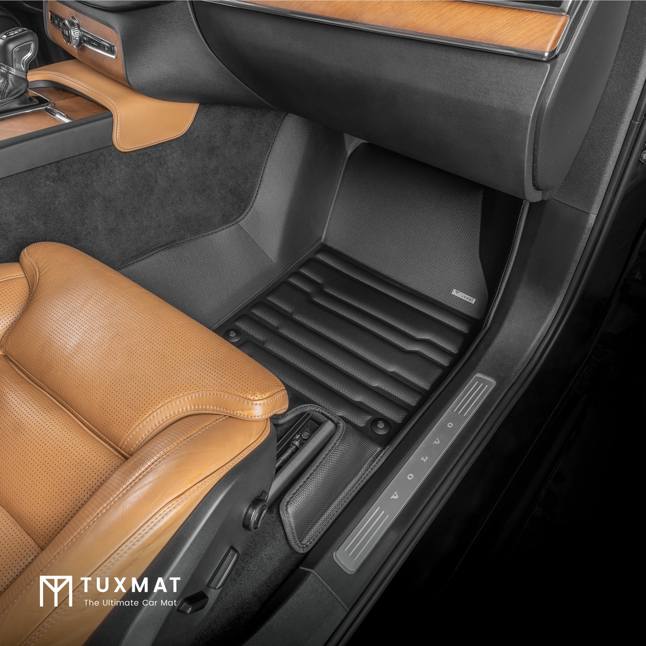 Custom Car Mats Full Set TuxMat Custom Floor Mats For Volvo XC90 6 ...