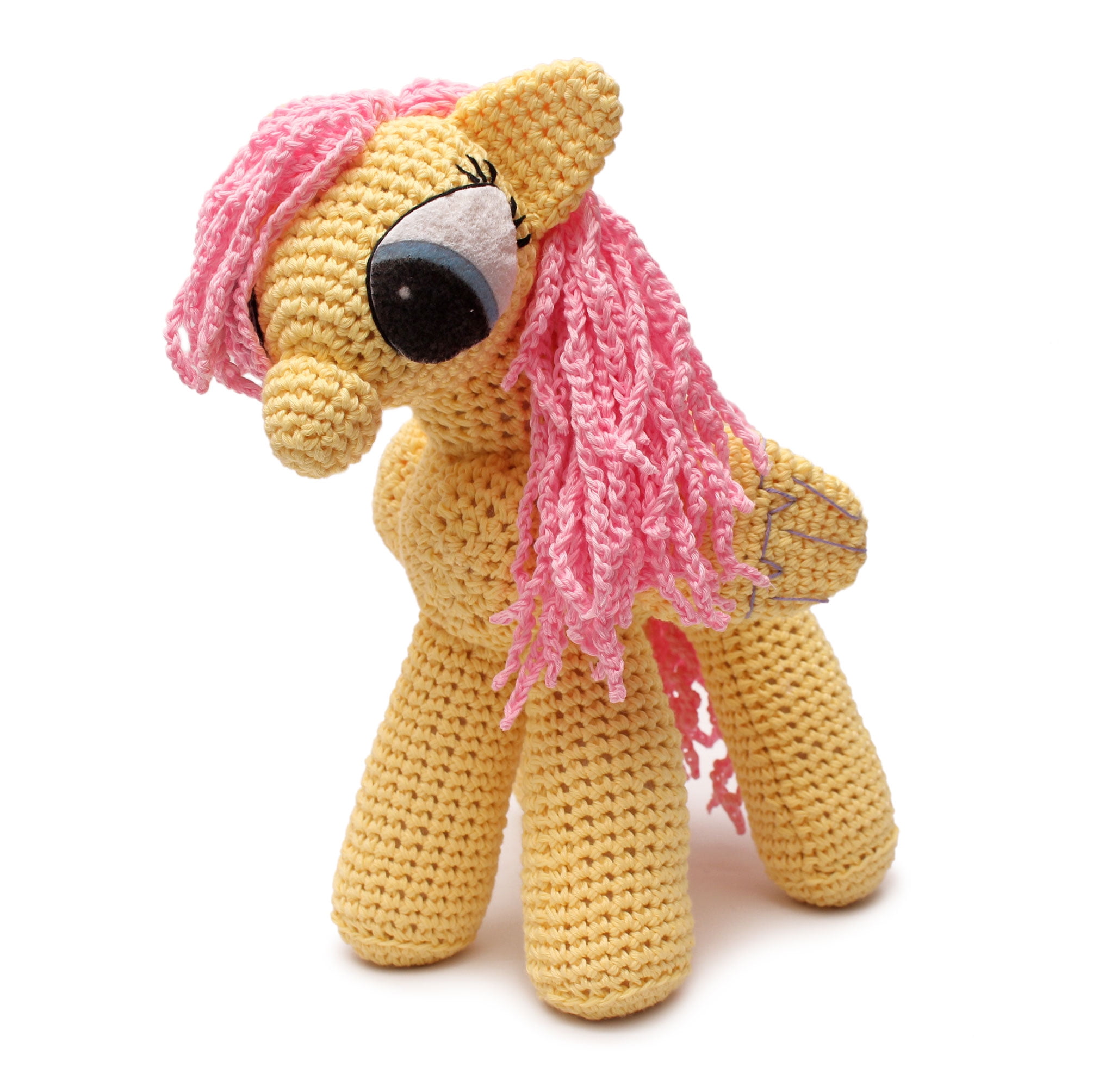 Applejack Pony Handmade Amigurumi Stuffed Toy Knit Crochet Doll VAC ...