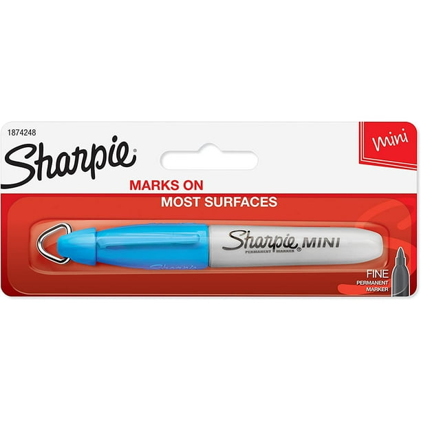 Sharpie Mini Permanent Marker, Fine Point, Turquoise, 1 Count - Walmart.ca