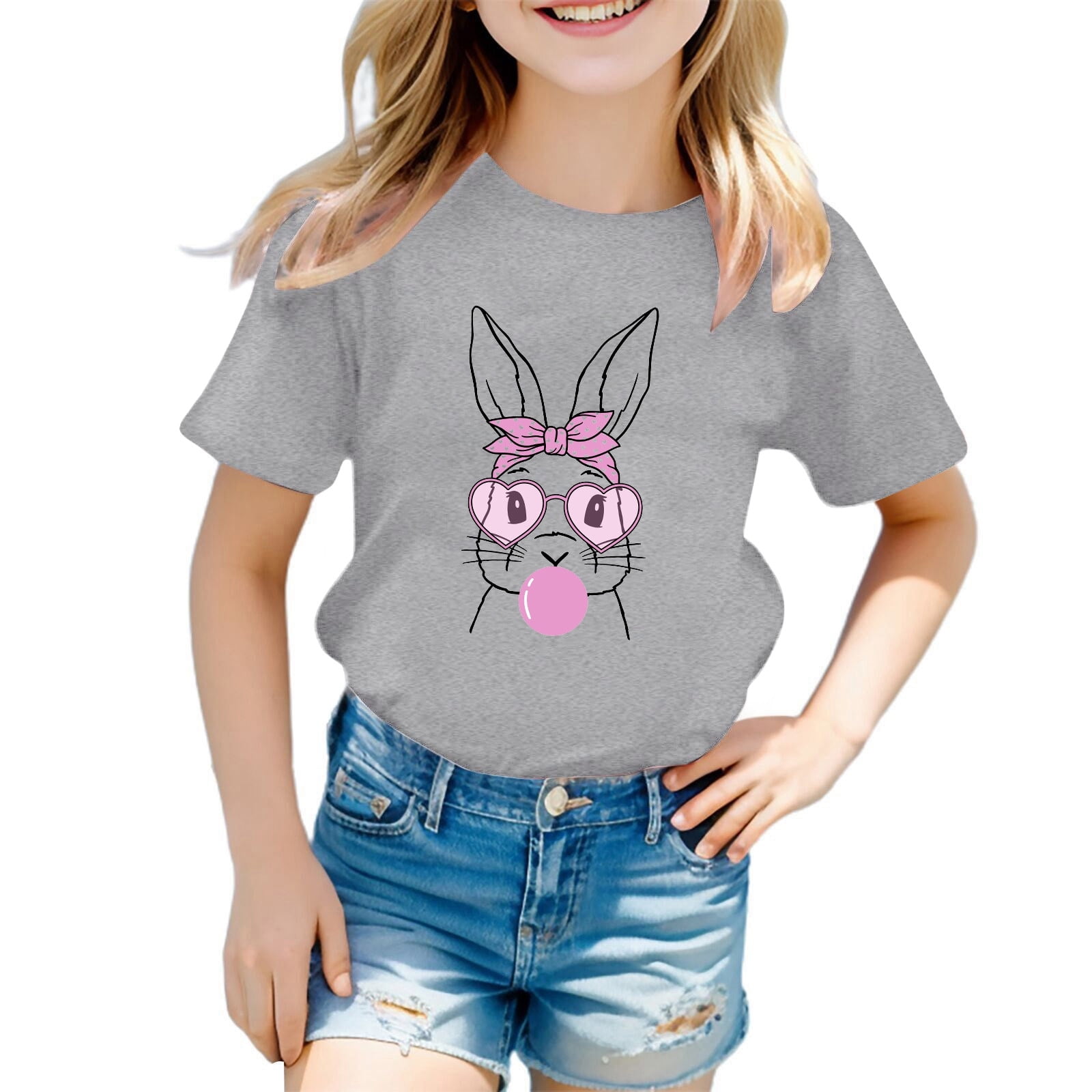 Click here for Pmvfhde Girls Novelty T-Shirts Girls T-Shirts Grap... prices