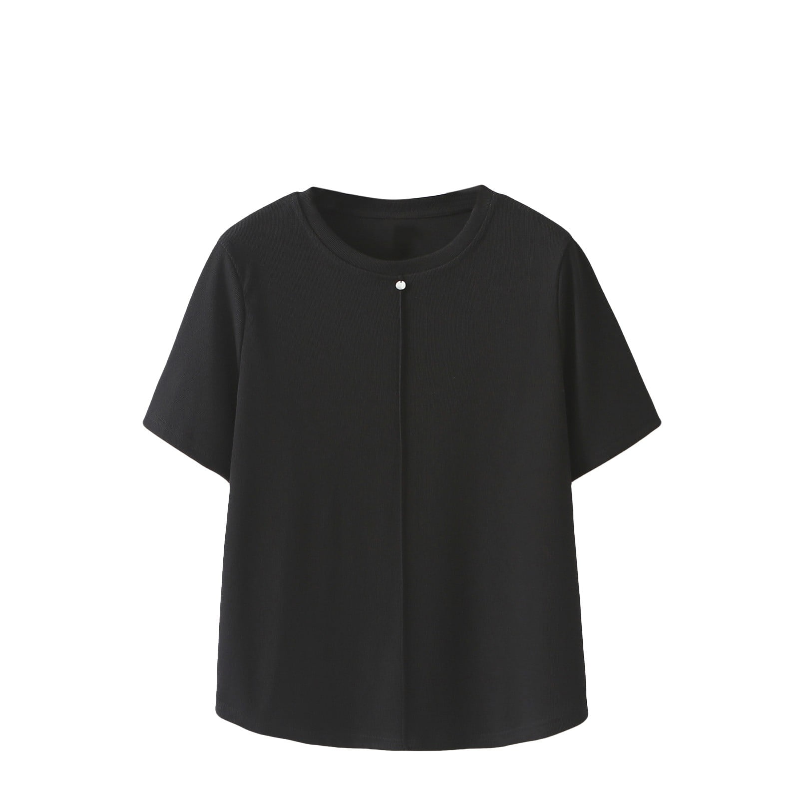 Click here for Timegard Plus Size Tops For Women Short Sleeve Rou... prices