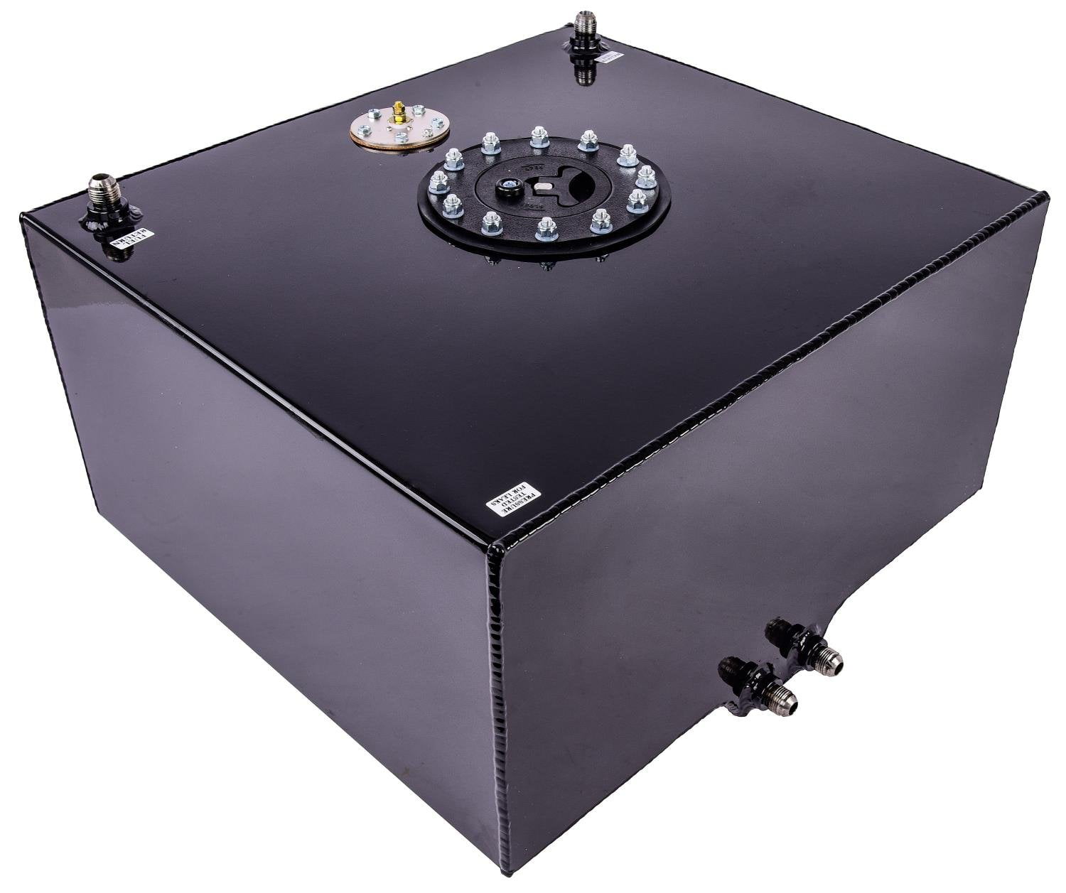 JEGS 15338 15-Gallon Fuel Cell 18 in. L x 20 in. W x 10 in. H Black ...