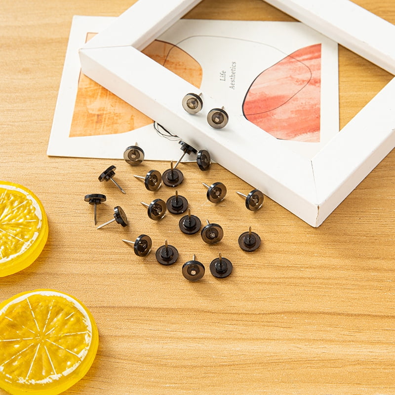 Chincheta de corcho de plástico con forma especial para uñas redondas ...