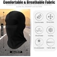 30 count Balaclava Ski Mask Full Cover Mask UV Protection Cooling ...