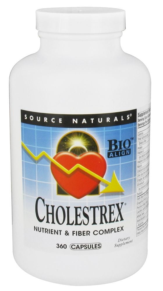 Source Naturals - Cholestrex - 360 Capsules - Walmart.com