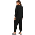 Aislor Women's Men Security Back-Zip Jumpsuit Long Sleeve Back Zipper ...
