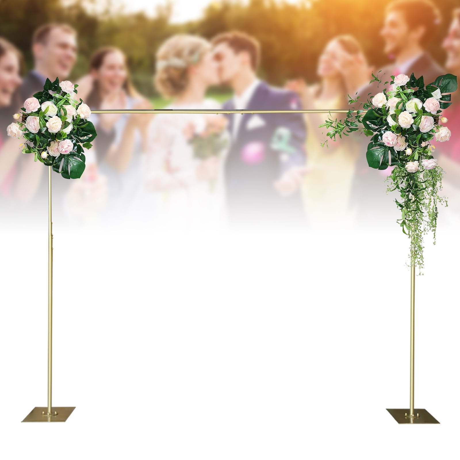 Aiqidi 10'x10' Heavy Duty Backdrop Stand Kit Wedding Photography ...