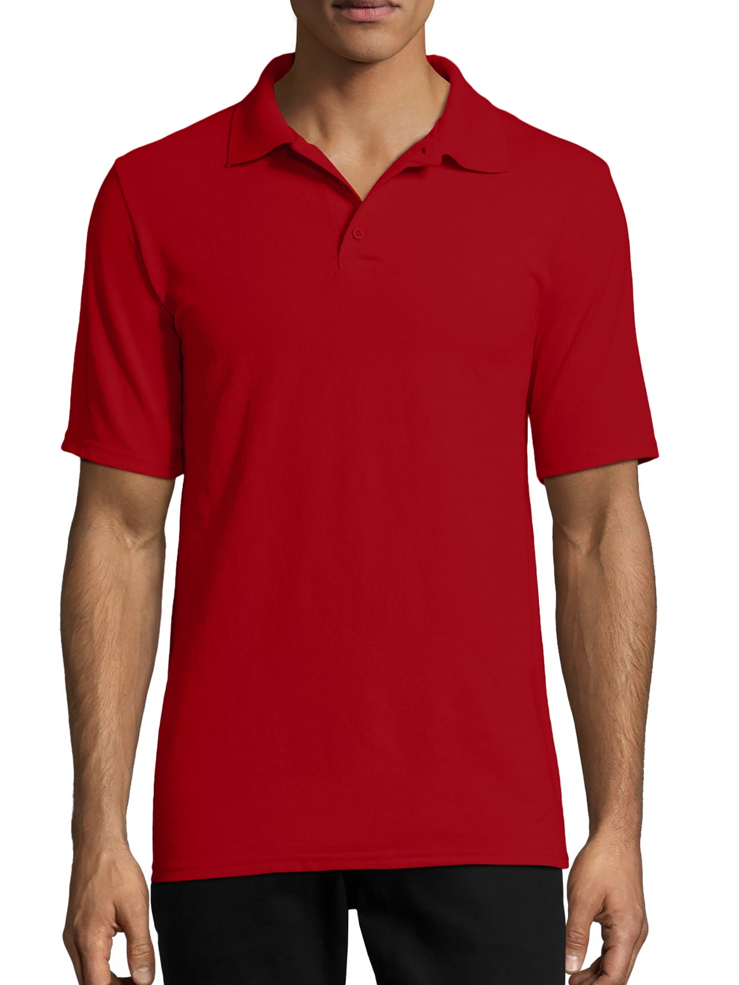 Hanes Men's X-Temp Pique Polo - Walmart.com