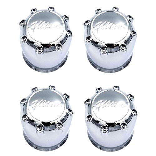 Ultra Motorsports Chrome Wheel Center Cap FOUR (4) Pn: 89-8121 ...