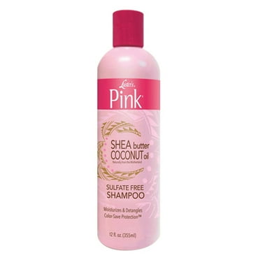 Lusters Pink Coconut Oil And Shea Butter Hair Shampoo, 12 Oz - Walmart.com