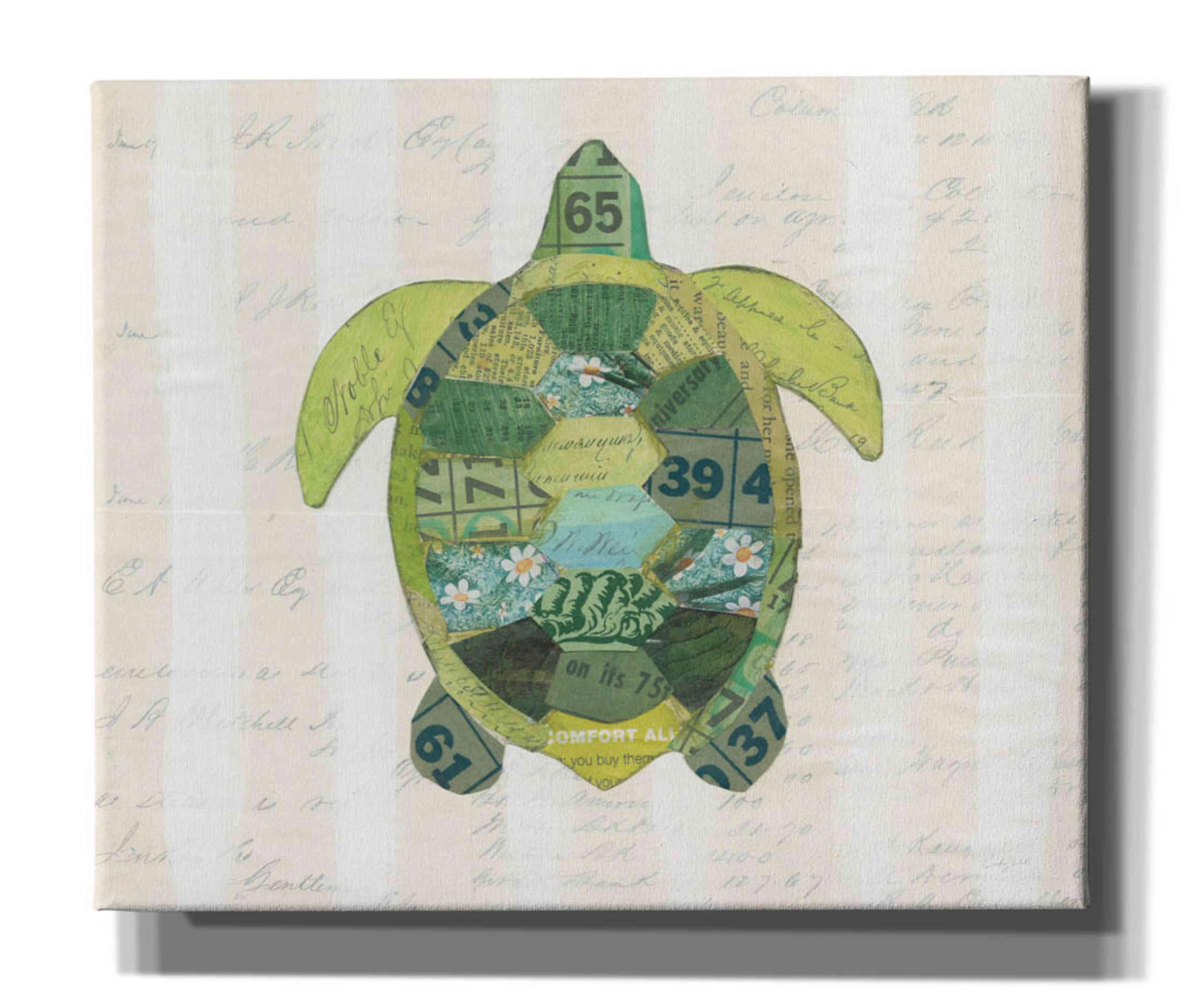 Epic Graffiti 'In the Ocean I' by Courtney Prahl, Giclee Canvas Wall ...