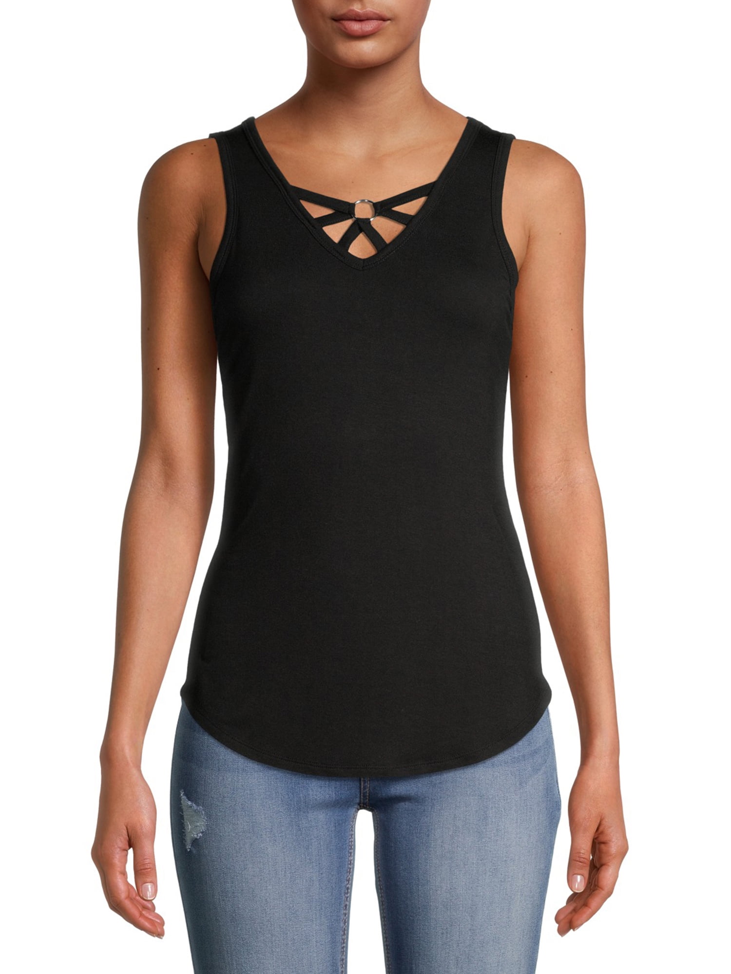 No Boundaries Juniors' Hardware Tank - Walmart.com