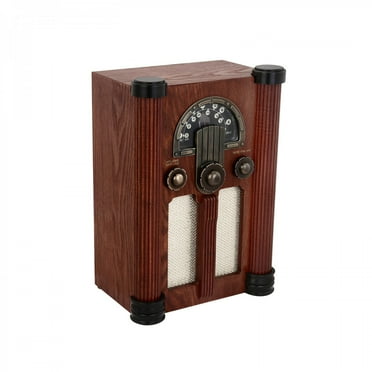 WR-15WL AM/FM Tabletop Radio (Walnut) - Walmart.com