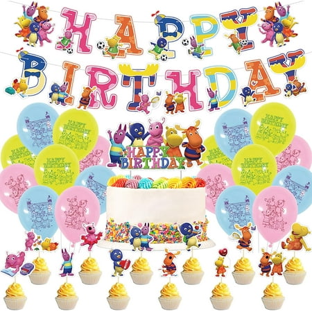 Backyardigans Birthday Party Decorations Backyardigans Party Supplies ...