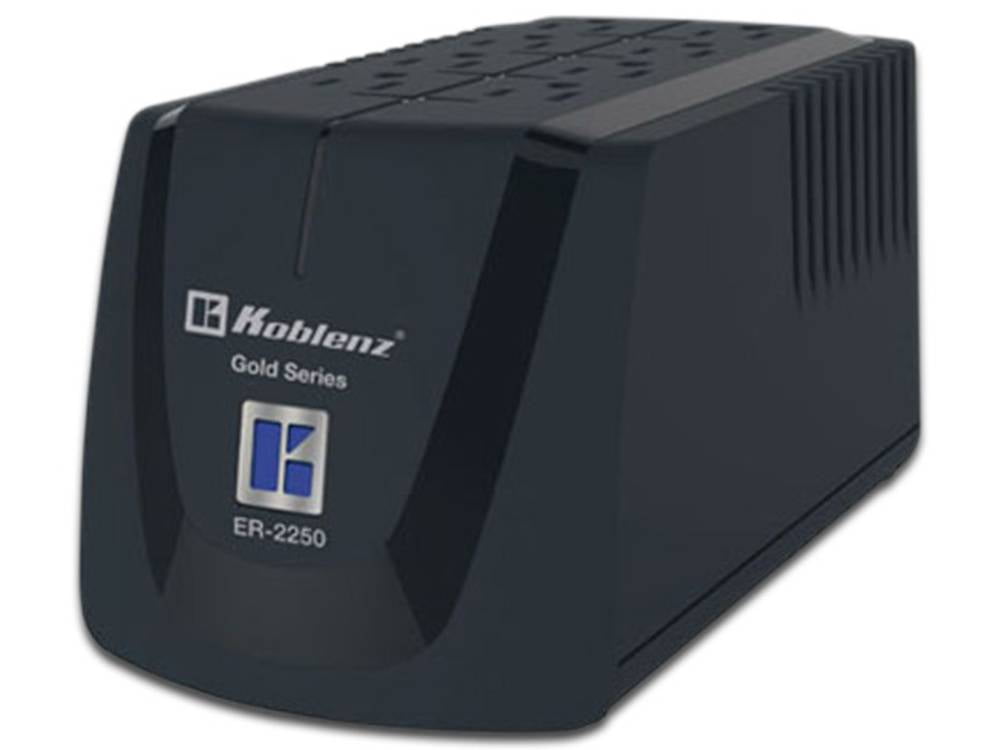 Regulador Koblenz 2250 VA/1000 W con 8 contactos NEMA5-15R. Koblenz ER ...