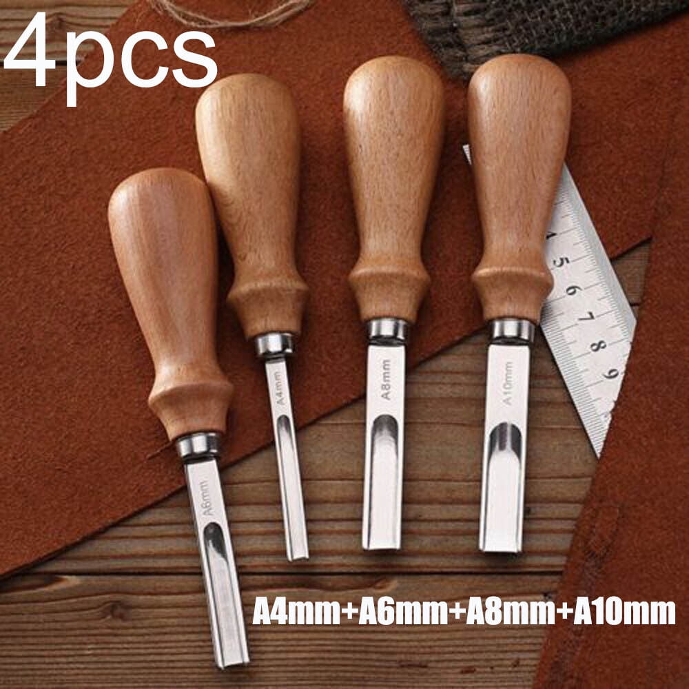 4pcs Practical Edge Beveler Edge Cutting Tool Leather Skiving Skiving ...